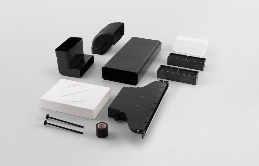 Ventilatsioonitorude komplekt KIT0167757 retsirkulatsioonisüsteemi jaoks